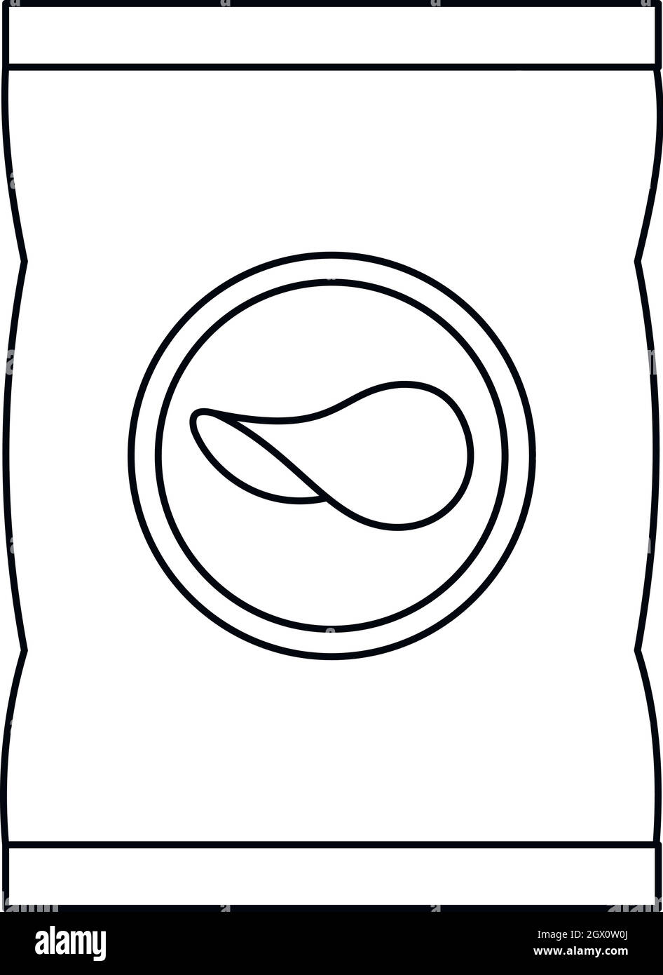 Potato symbol icon black Stock Vector Images - Alamy