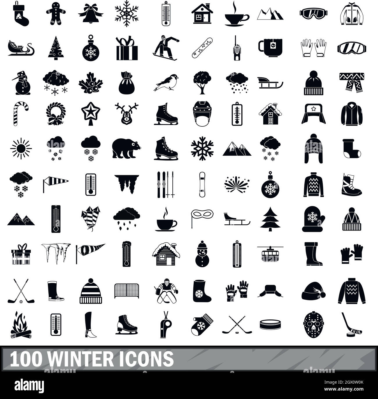 Reindeer in winter Stock Vector Images - Alamy