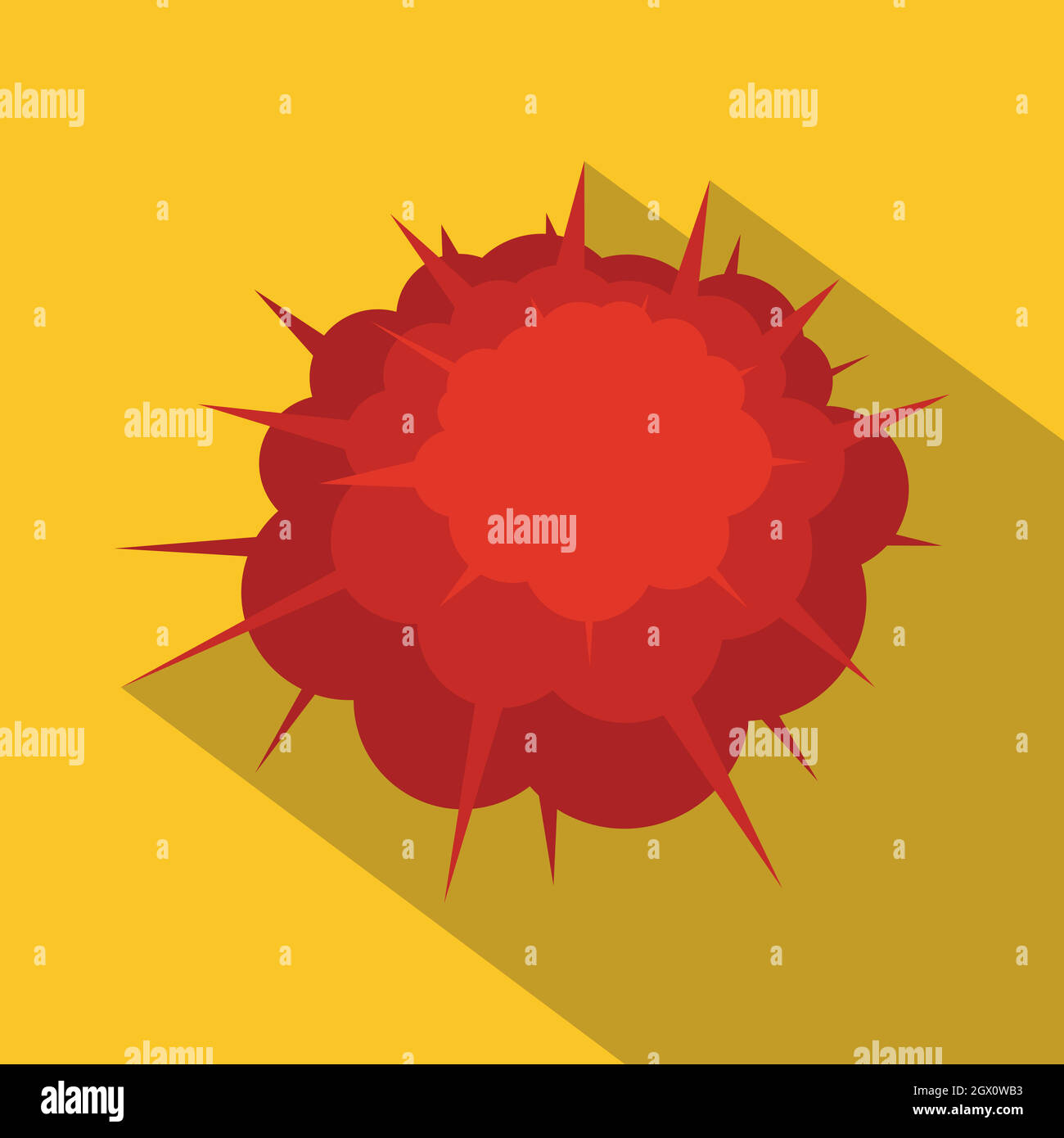 Atomic explosion illustration hi-res stock photography and images - Alamy