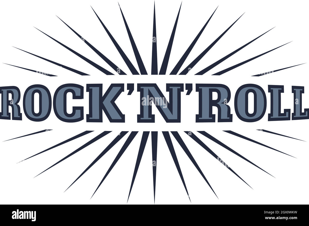 Rock and roll icon, cartoon style Stock Vector Image & Art - Alamy