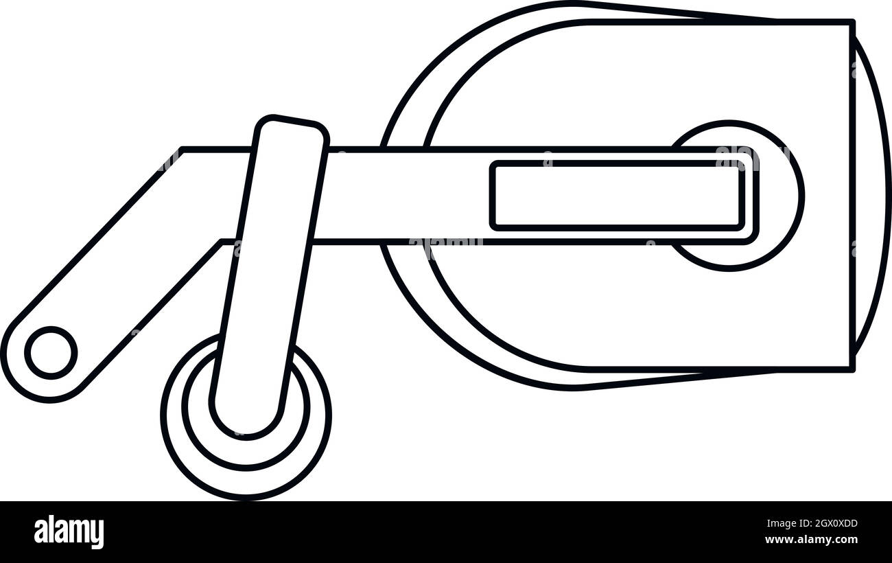 Gamer headset icon outline Stock Vector Images - Alamy