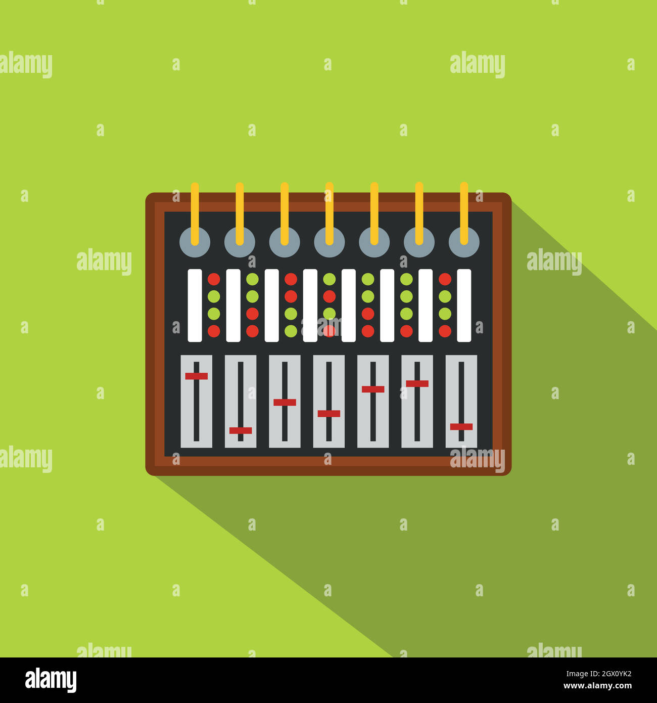 Board Mixer Mixing Stock Vector Images - Alamy