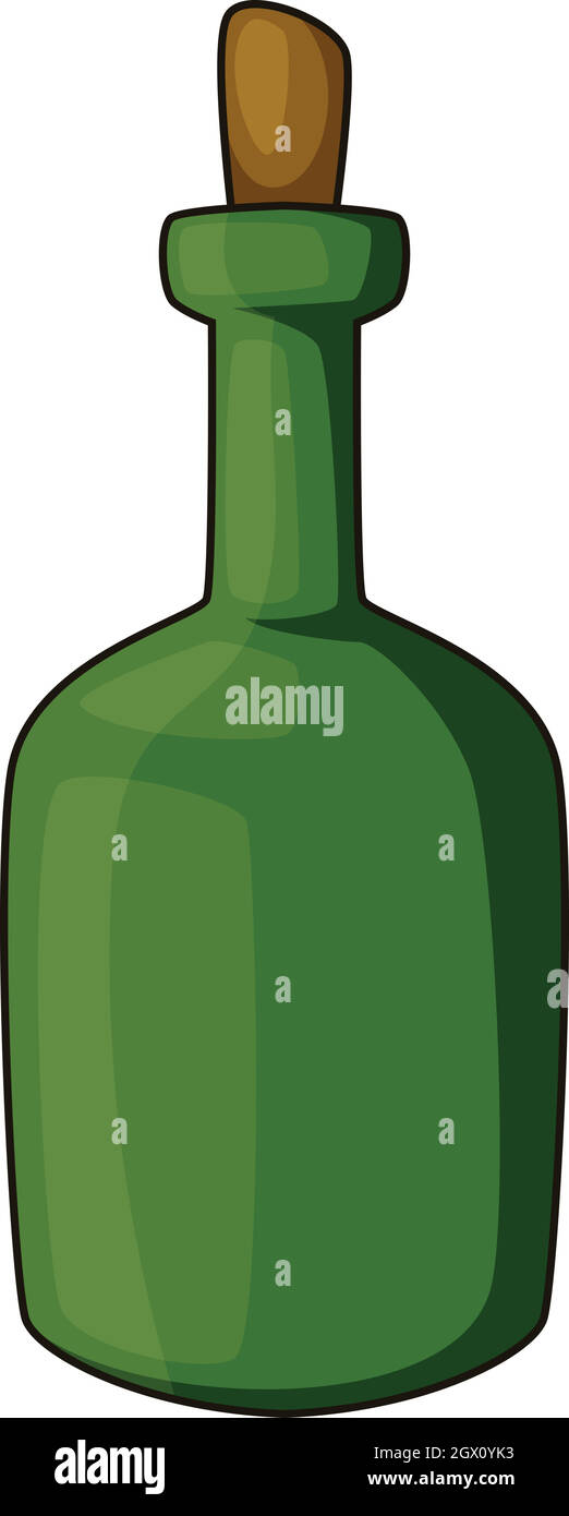 Cartoon old bottle hi-res stock photography and images - Alamy