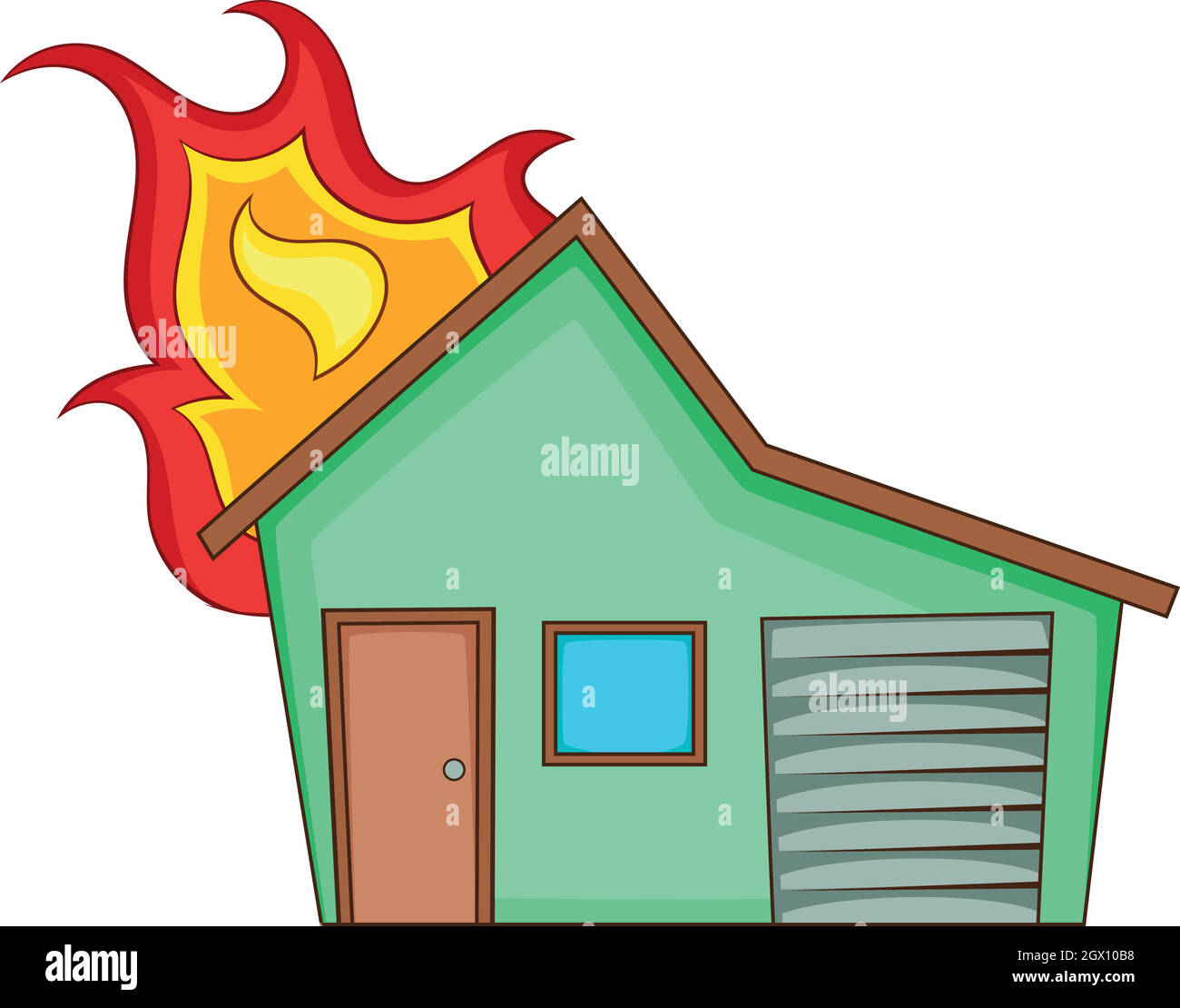 Glow house Stock Vector Images - Alamy