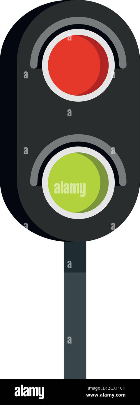 Semaphore trafficlight icon, flat style Stock Vector Image & Art - Alamy Semaphore trafficlight icon, flat style Stock Vector Image & Art - Alamy