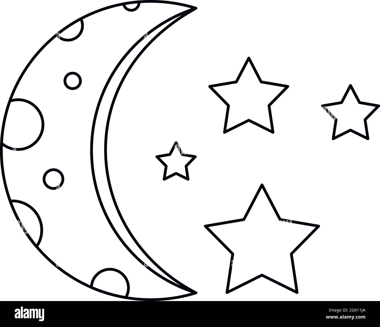 Outline stars hi-res stock photography and images - Alamy