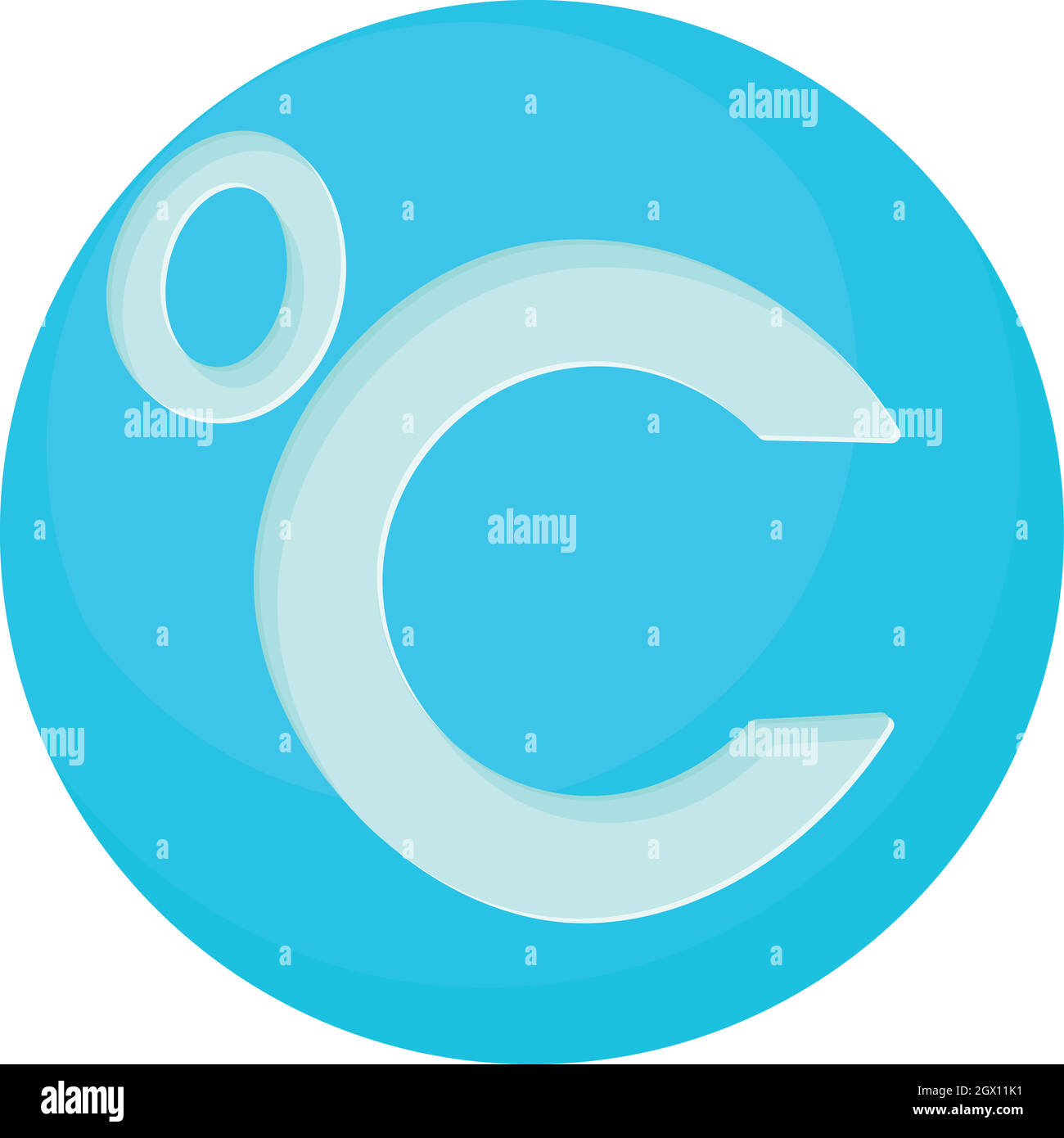 Celsius icon, cartoon style Stock Vector Image & Art - Alamy