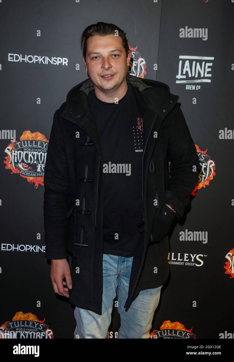 Crawley, UK. 01st Oct, 2021. John Newman attends the opening night of ...