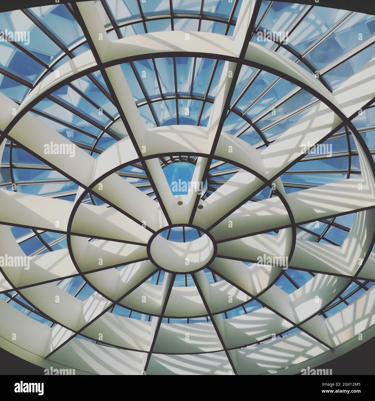 Atrium staircase skylight hi-res stock photography and images - Alamy