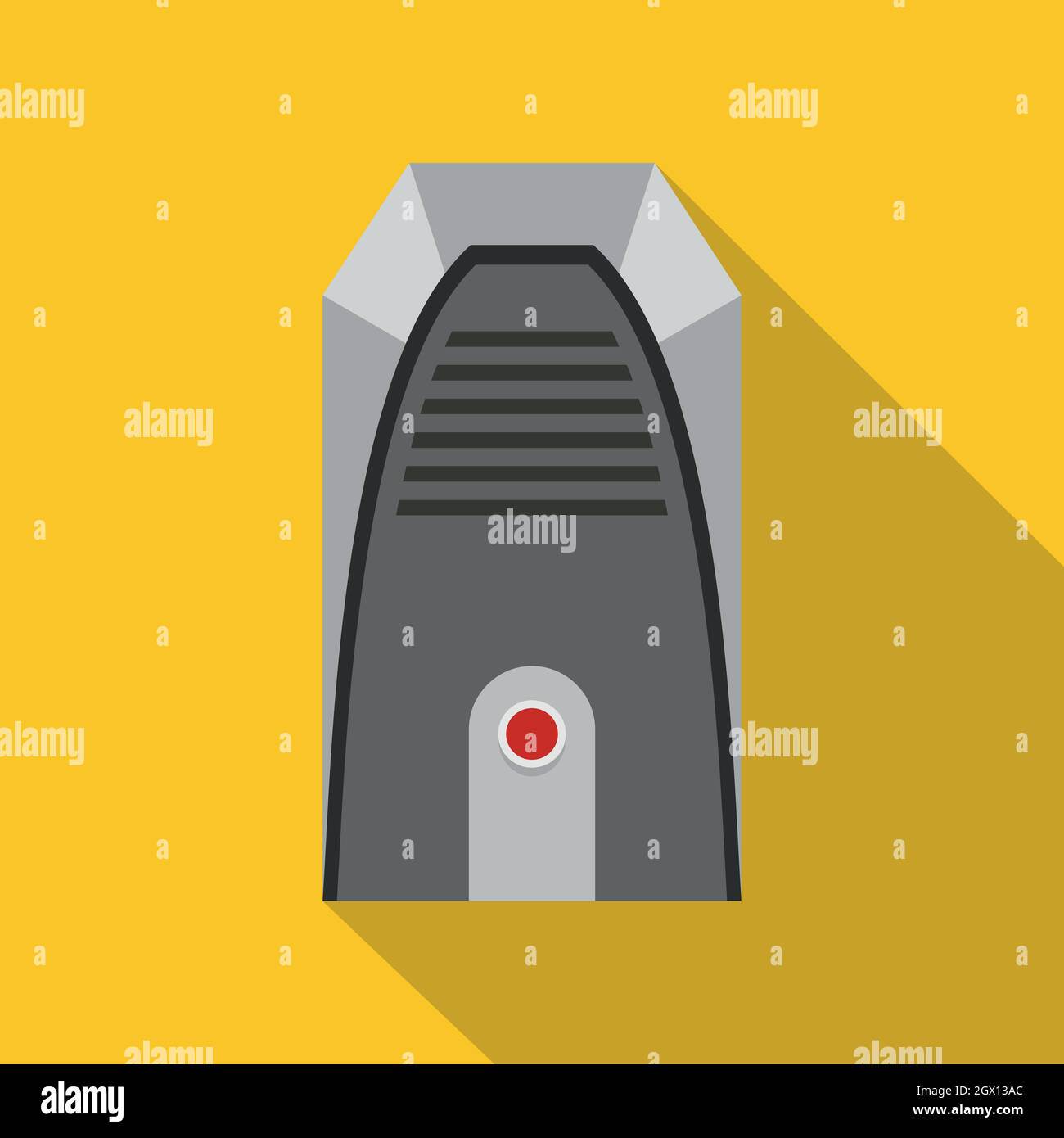 Heater line icon object Stock Vector Images - Alamy