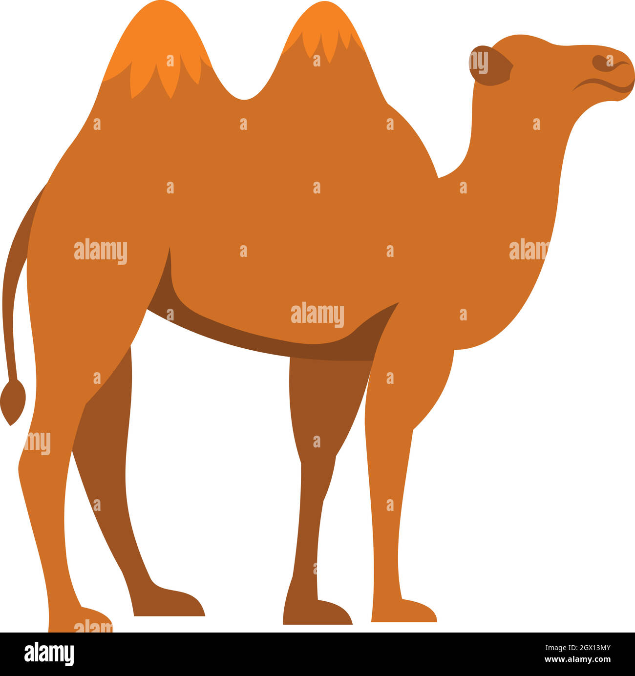 Camel icon, flat style Stock Vector Image & Art - Alamy