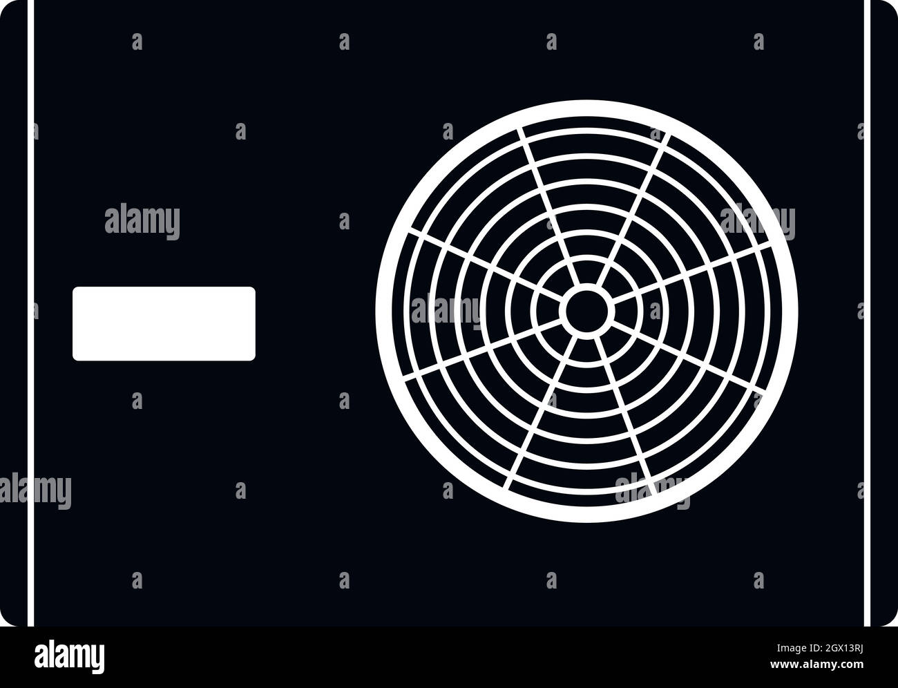 Outdoor compressor of air conditioner icon Stock Vector Image & Art - Alamy