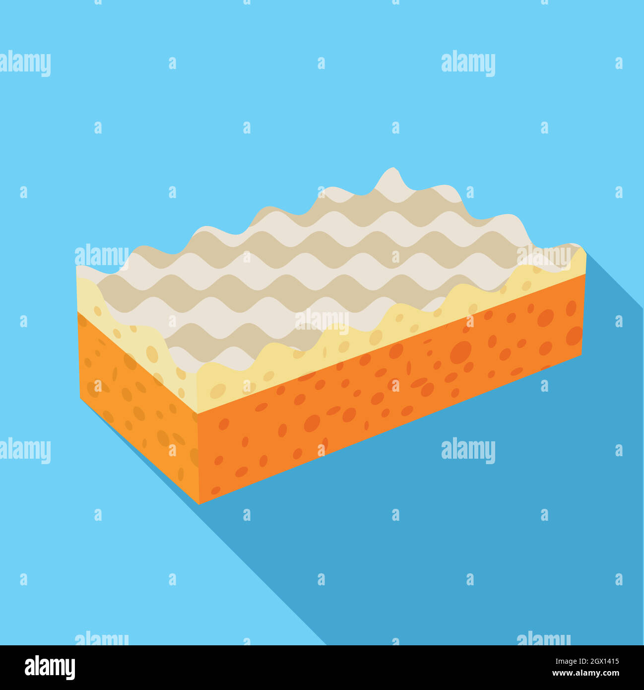 Illustration of the sponge hi-res stock photography and images - Alamy