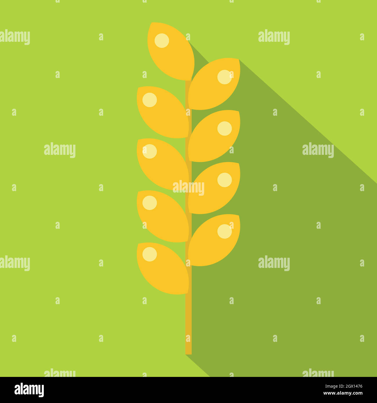 Tight spike icon, flat style Stock Vector Image & Art - Alamy