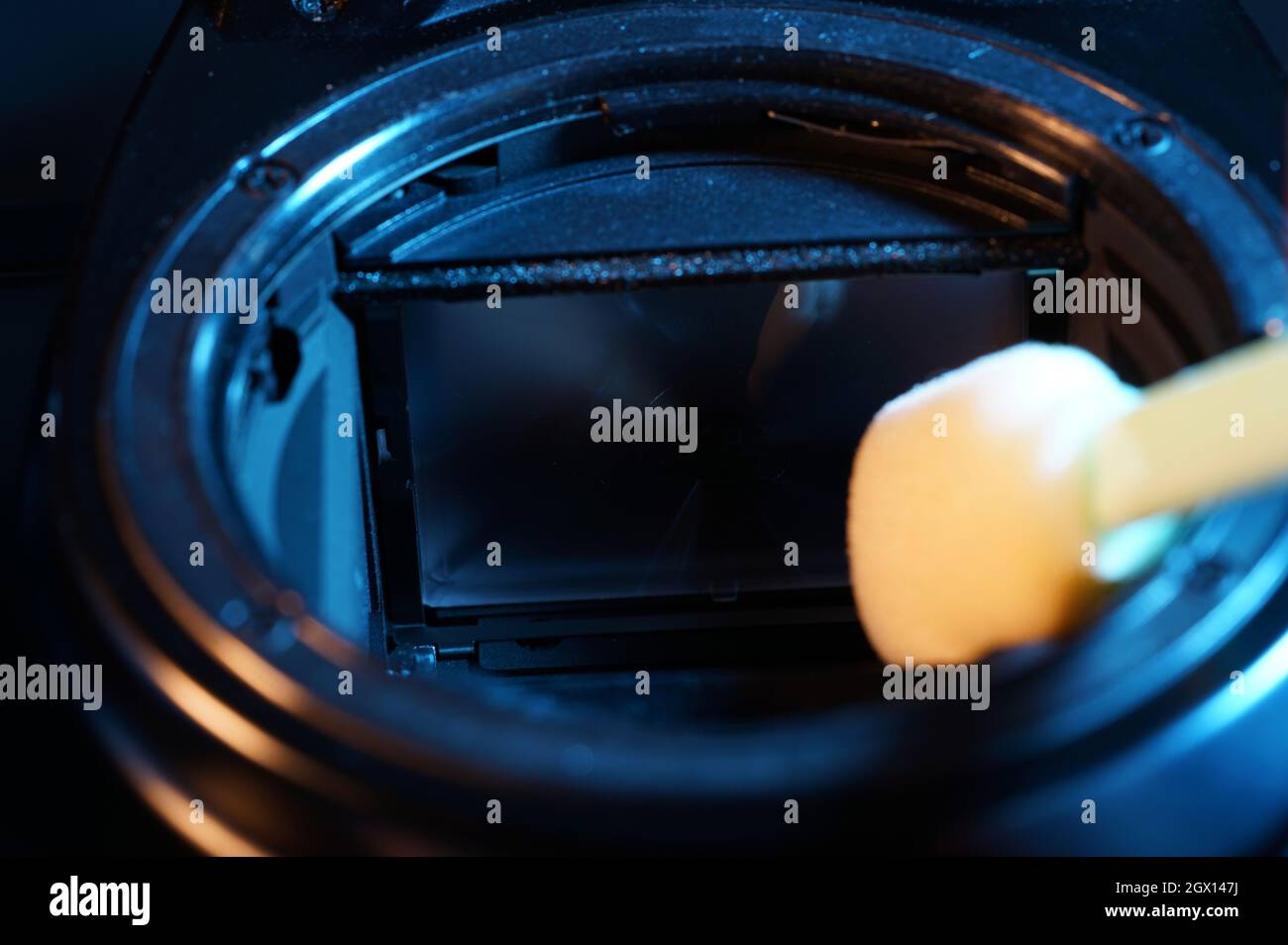 Film cleaning hi-res stock photography and images - Alamy