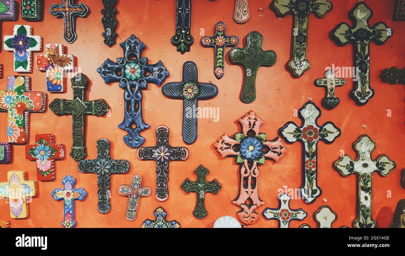 Hanging crosses hi-res stock photography and images - Alamy