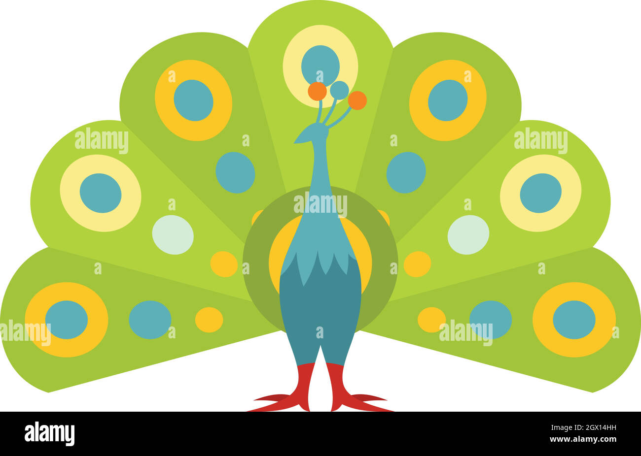 Peacock icon hi-res stock photography and images - Alamy