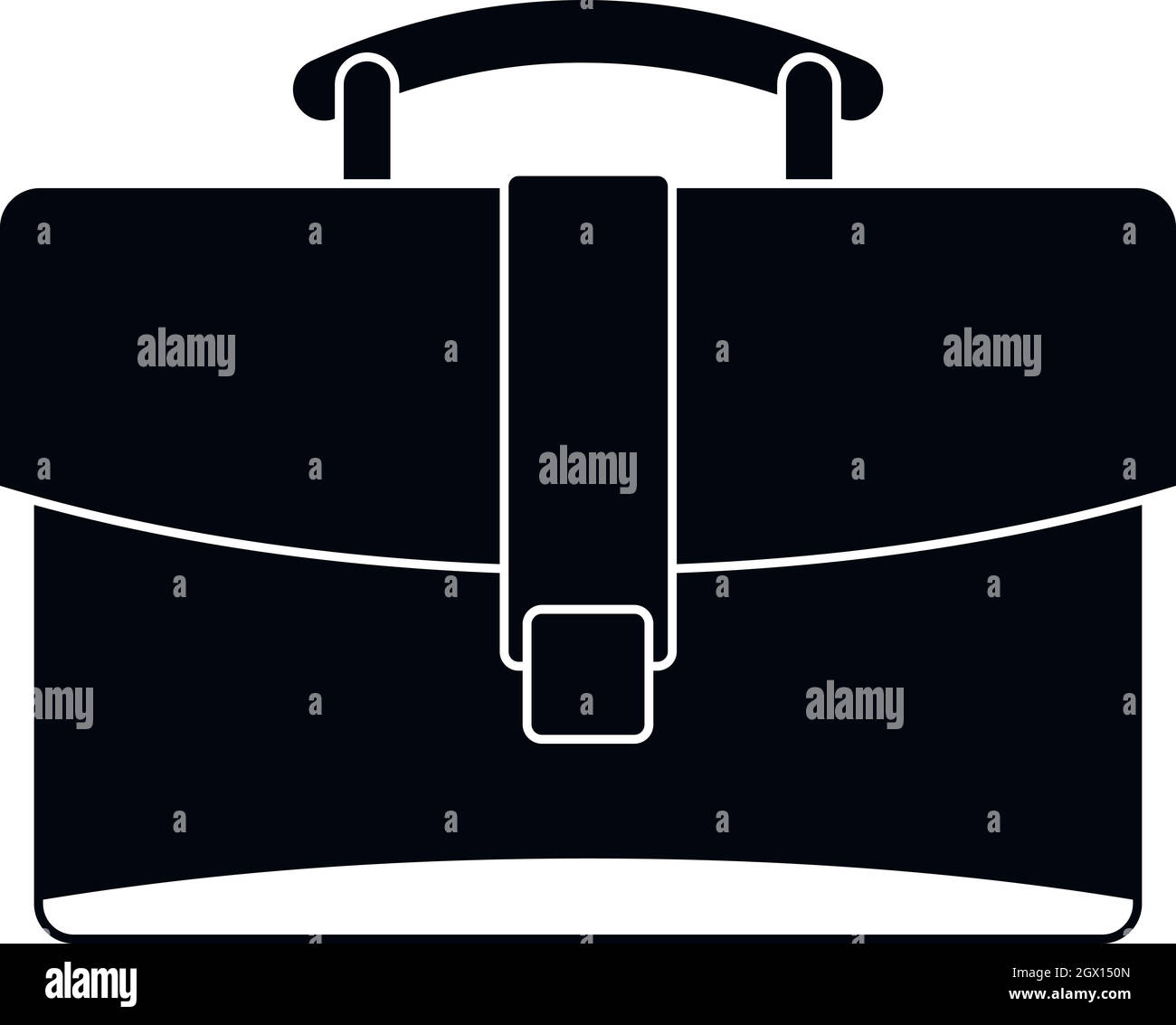 Leather briefcase vector Stock Vector Images - Alamy