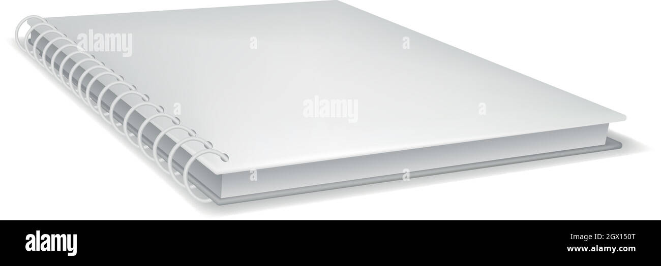 Realistic notebook hi-res stock photography and images - Alamy