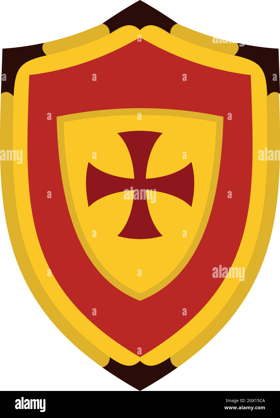 Military cross Stock Vector Images - Alamy