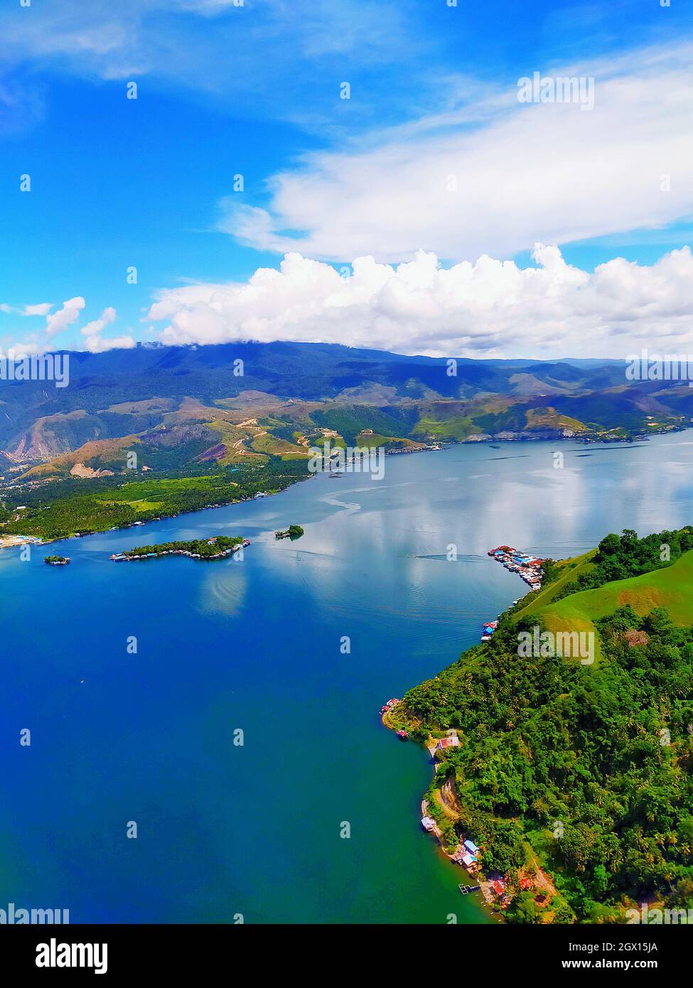 Jakarta coastline aerial hi-res stock photography and images - Alamy