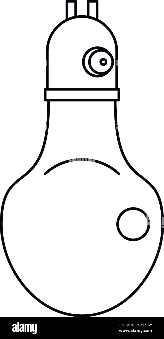 Solution tip icon outline Stock Vector Images - Alamy