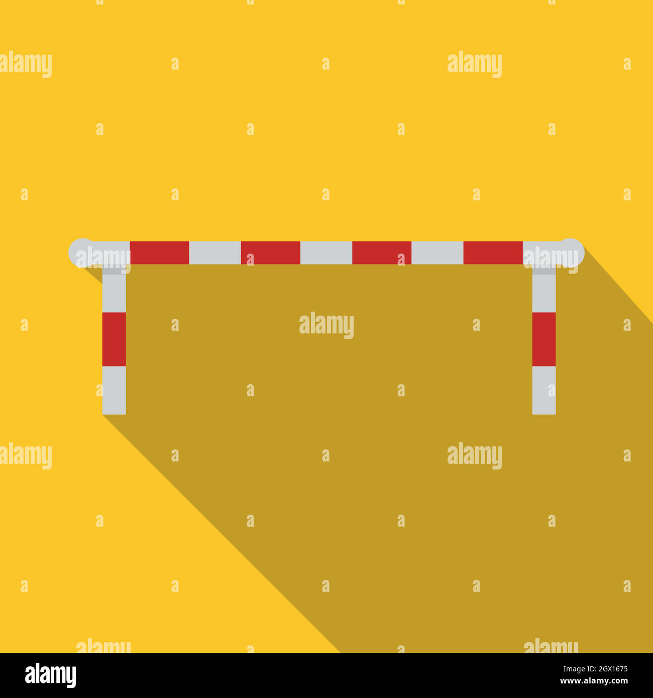 Red barrier Stock Vector Images - Alamy