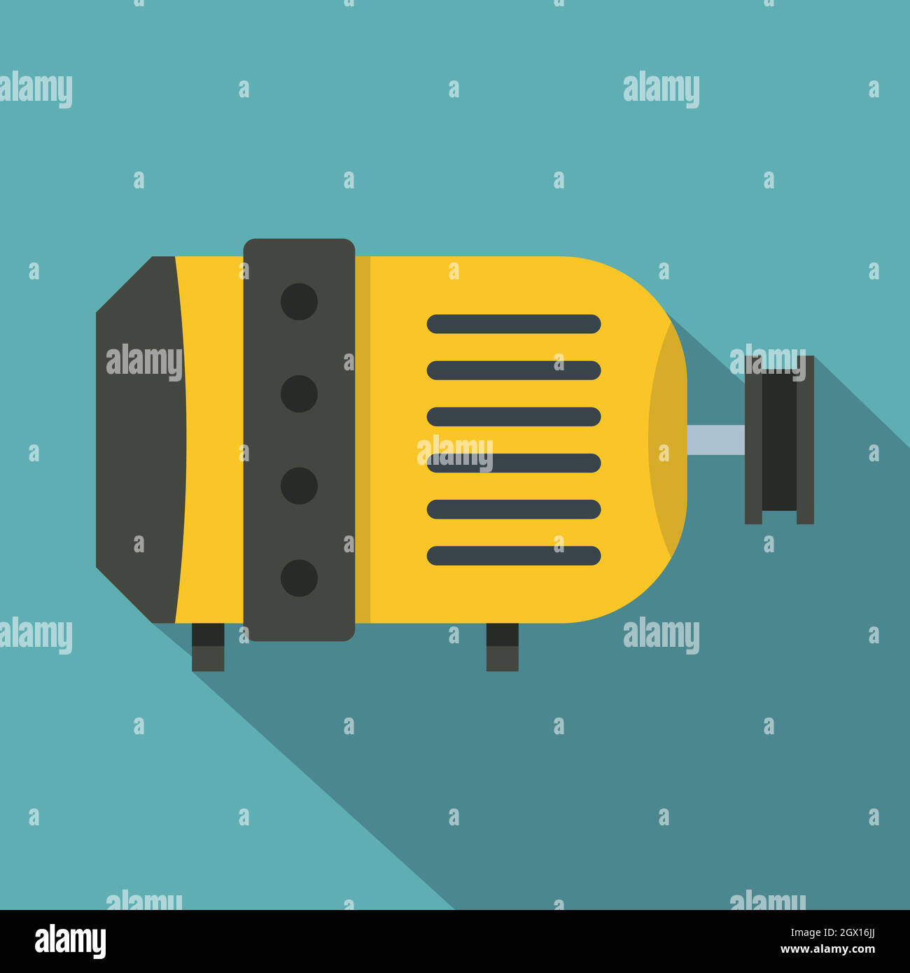Electric motor Stock Vector Images - Alamy