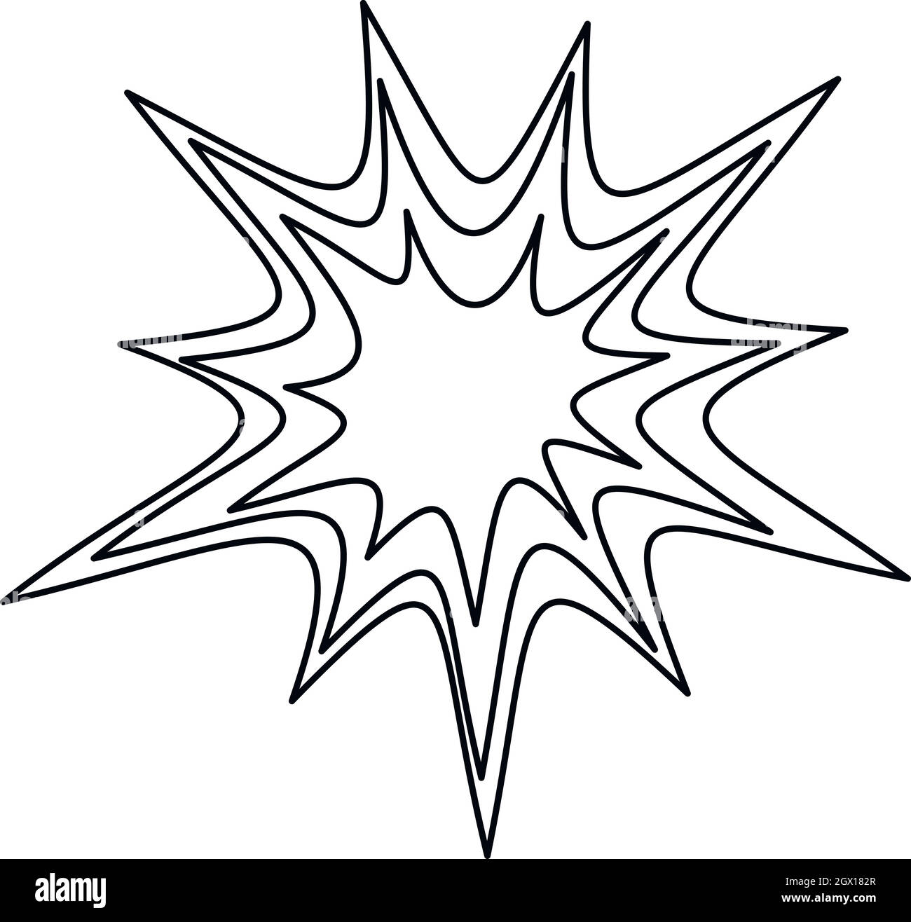 Spica icon, outline style Stock Vector Image & Art - Alamy