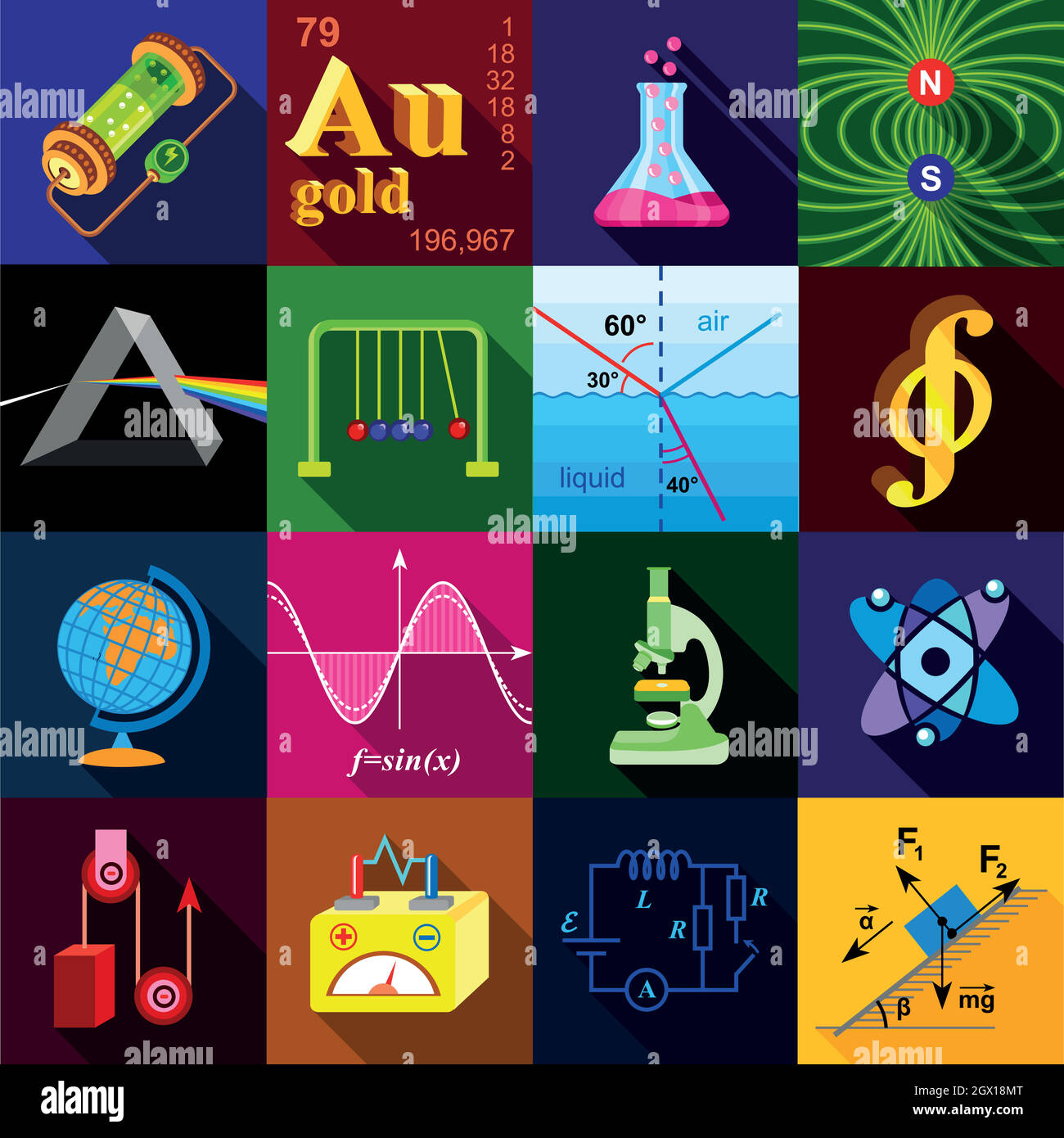 Battery research laboratory Stock Vector Images - Alamy