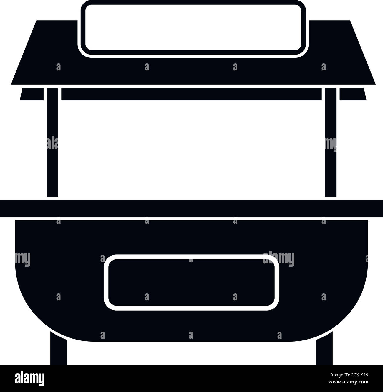 Empty fast food counter hi-res stock photography and images - Alamy