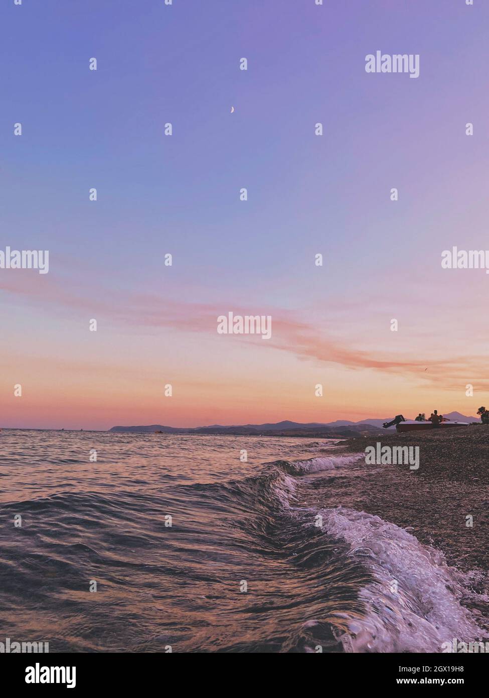 Beautiful Calabrese Sunset Stock Photo - Alamy