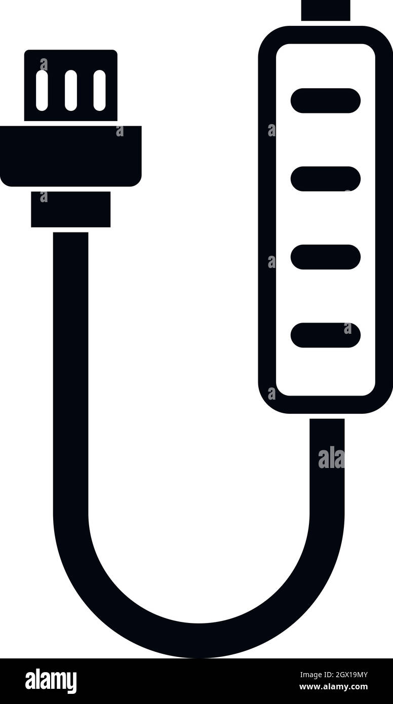 Charger icon, simple style Stock Vector Image & Art - Alamy