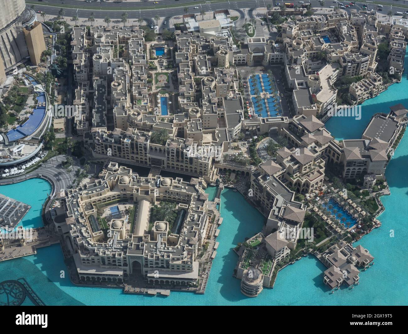 Dubai map buildings hi-res stock photography and images - Alamy