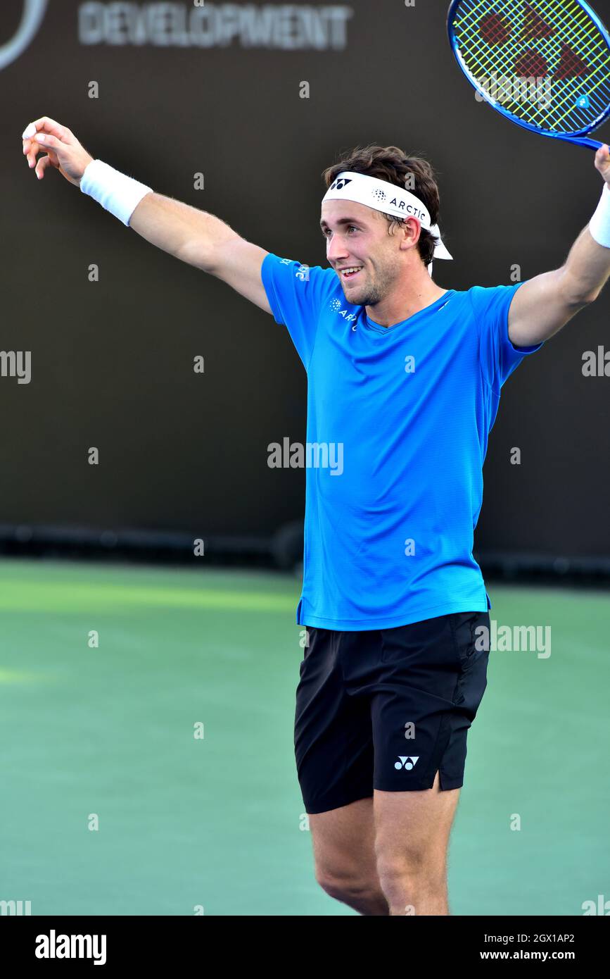 San Diego, California, USA, 3 October 2021, Casper Ruud Wins San Diego ...