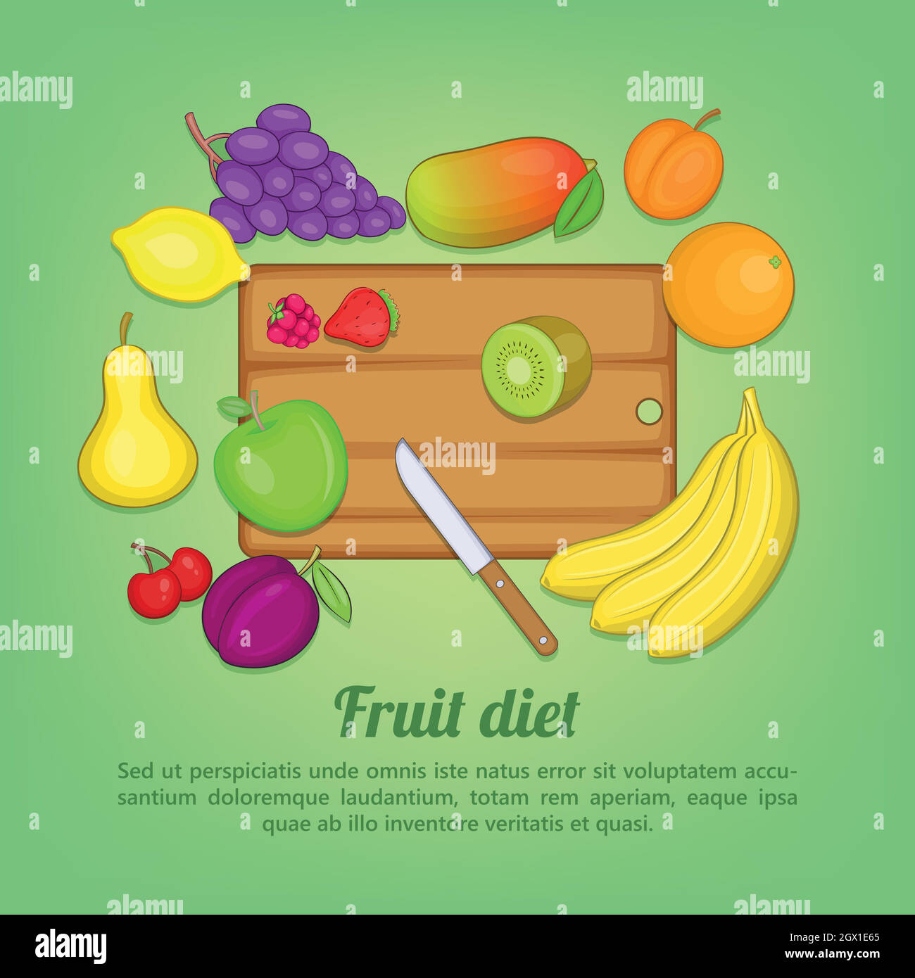 Fresh cartoon watermelon cut Stock Vector Images - Alamy