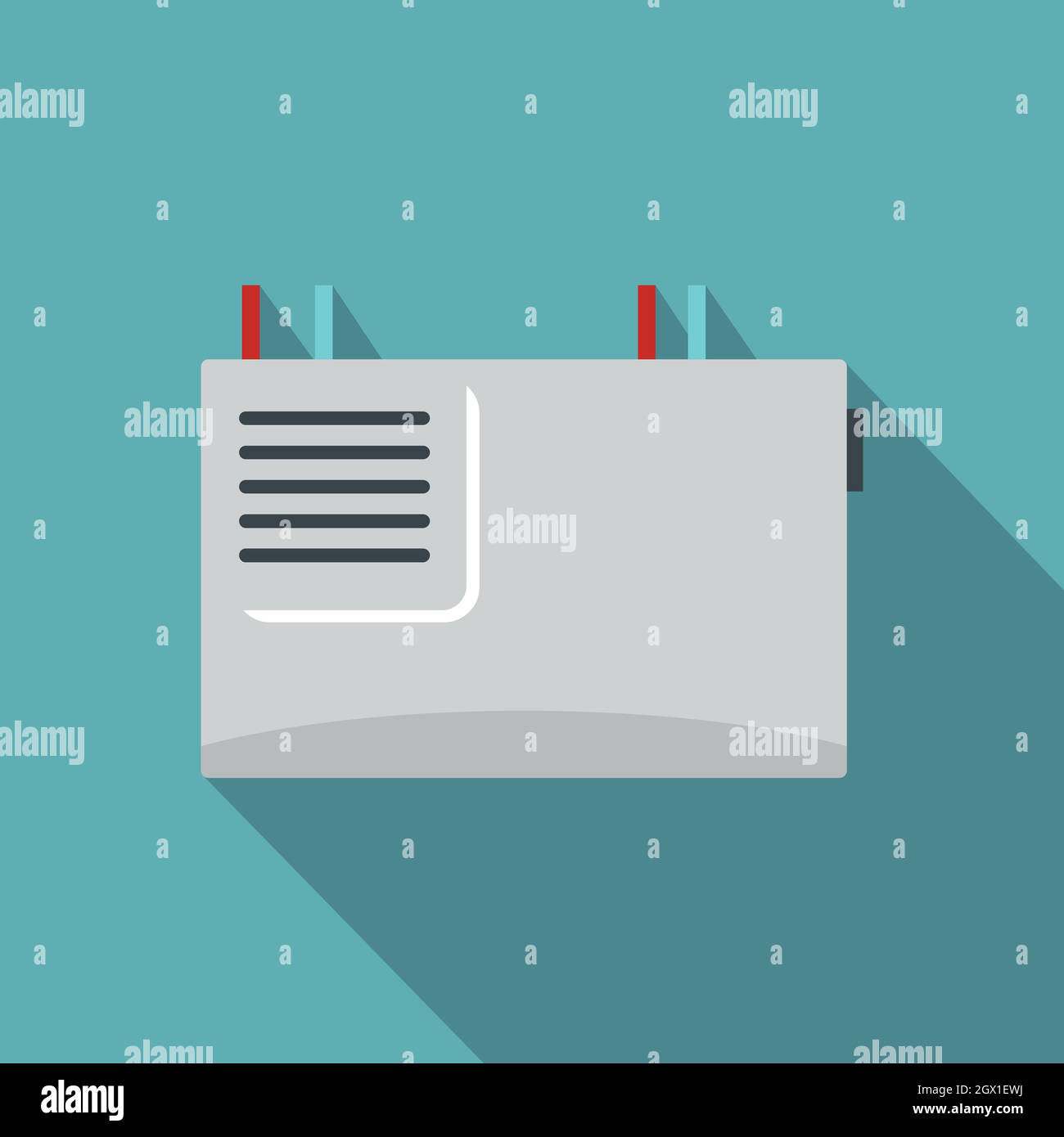 Wall router icon, flat style Stock Vector Image & Art - Alamy