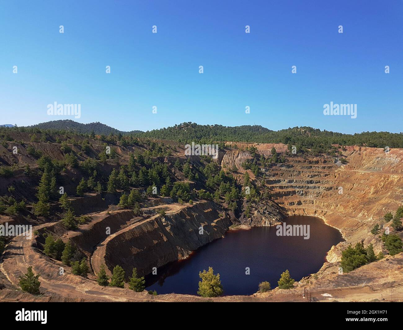 Mitsero red lake hi-res stock photography and images - Alamy