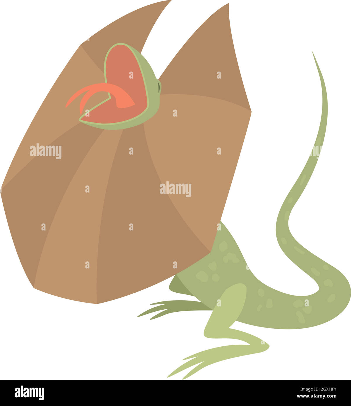 Necked snake Stock Vector Images - Alamy