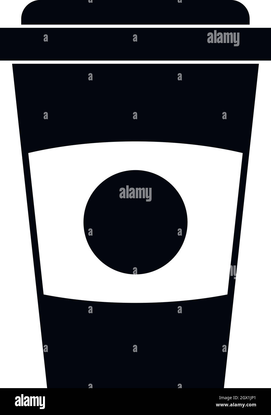 Paper coffee cup icon, simple style Stock Vector Image & Art - Alamy