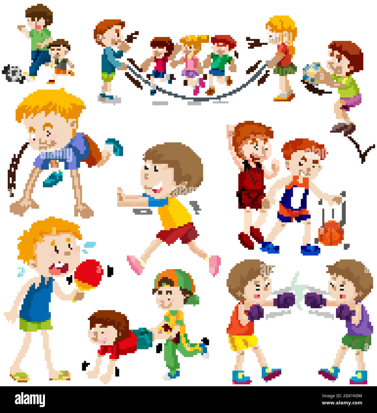 Human actions Stock Vector Images - Alamy