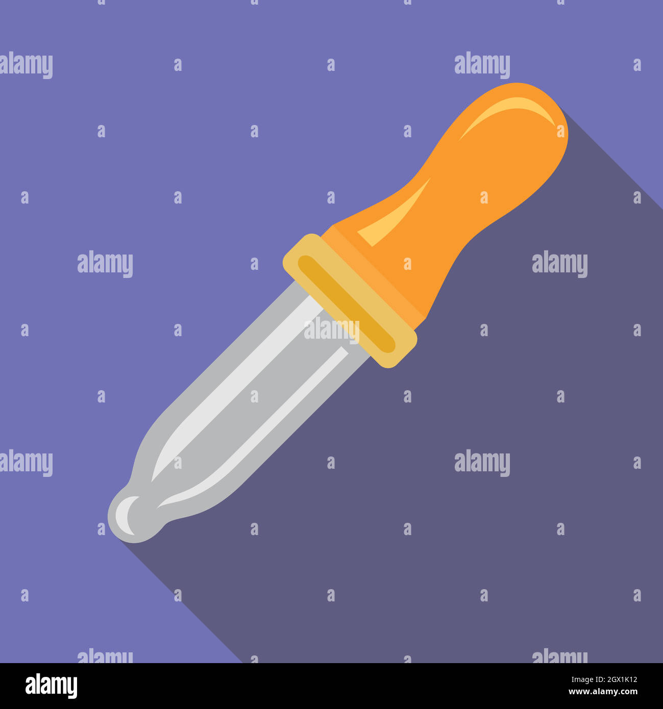 Color picker pipette icon, flat style Stock Vector Image & Art - Alamy