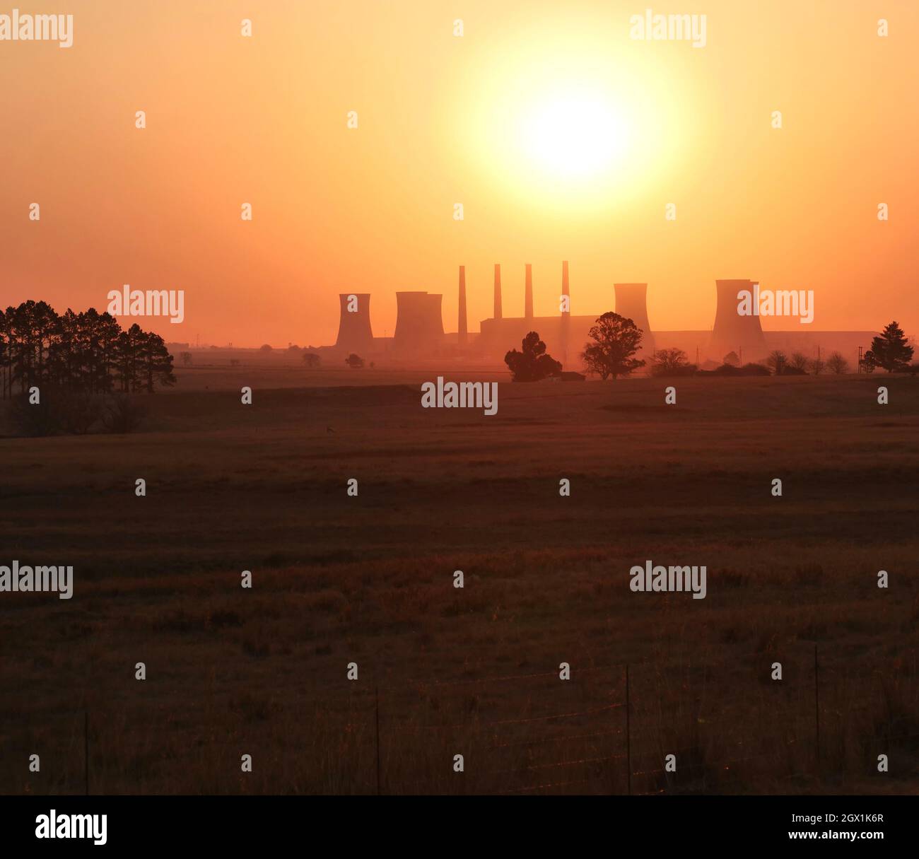 Power station in winter hi-res stock photography and images - Alamy