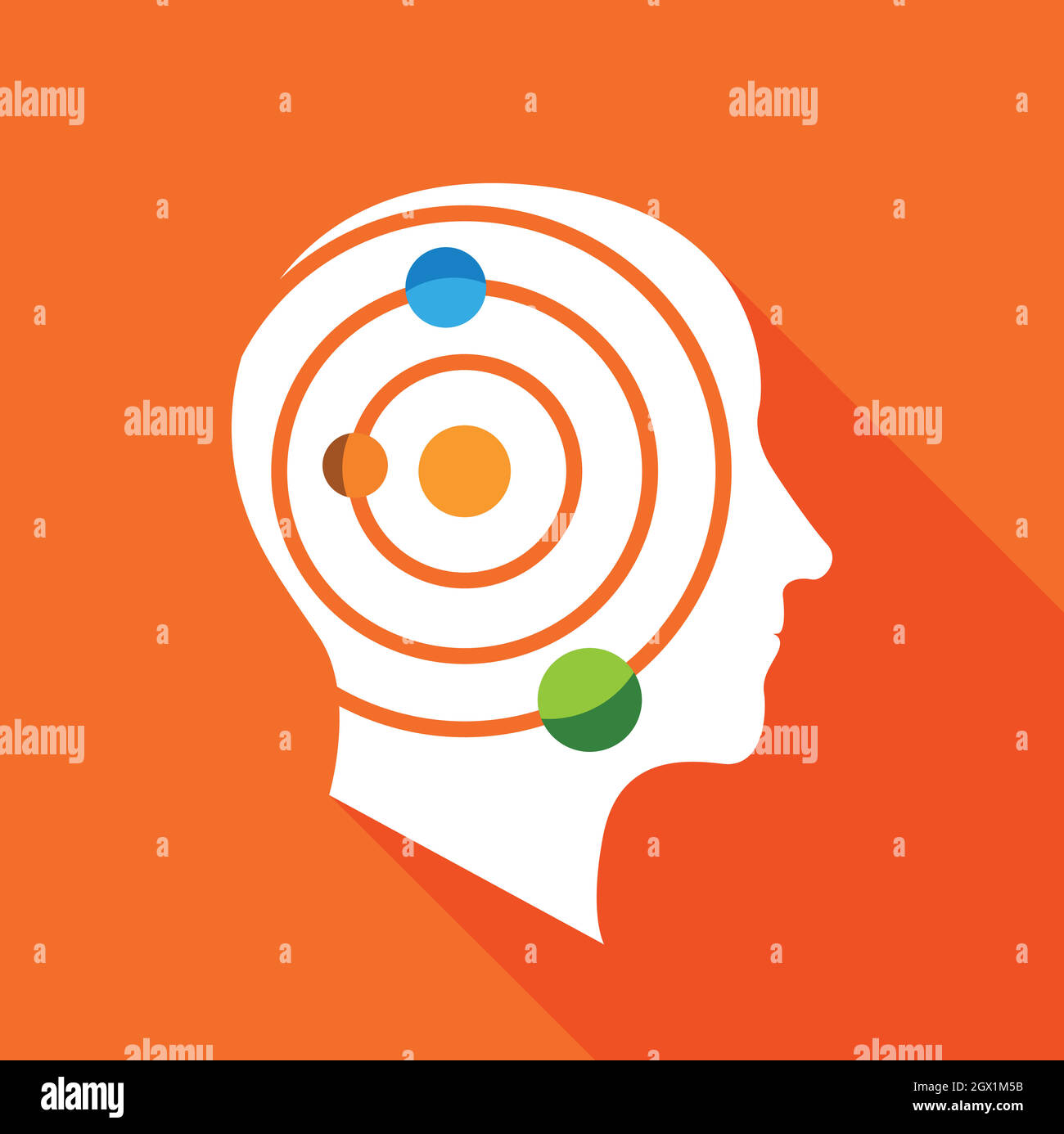 Brain icon hi-res stock photography and images - Alamy