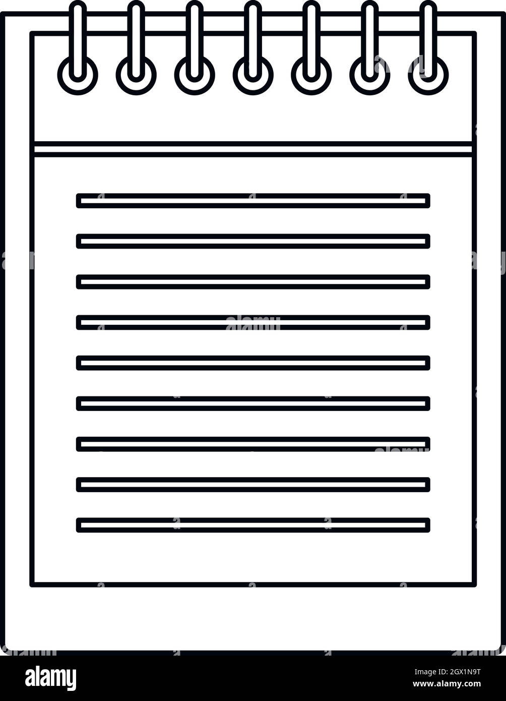 Write task icon outline Stock Vector Images - Alamy