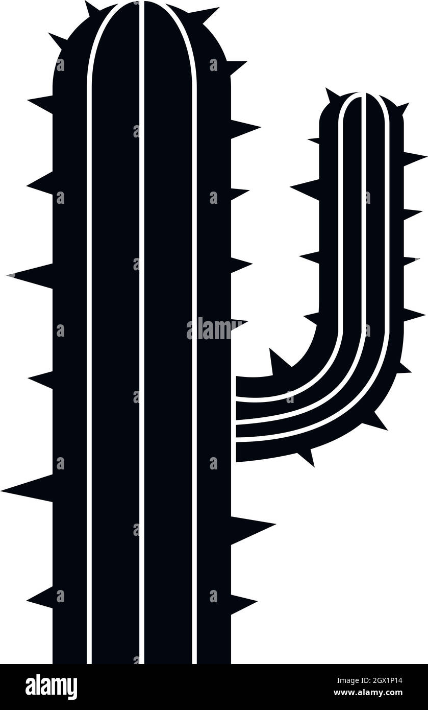 Mexican cactus icon, simple style Stock Vector Image & Art - Alamy