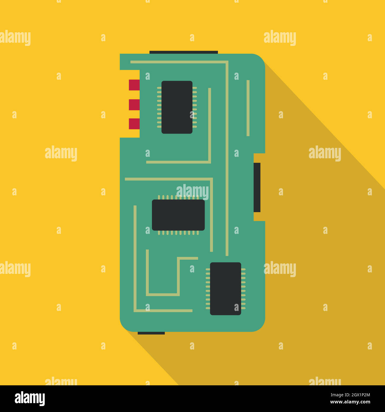 Chip display Stock Vector Images - Alamy