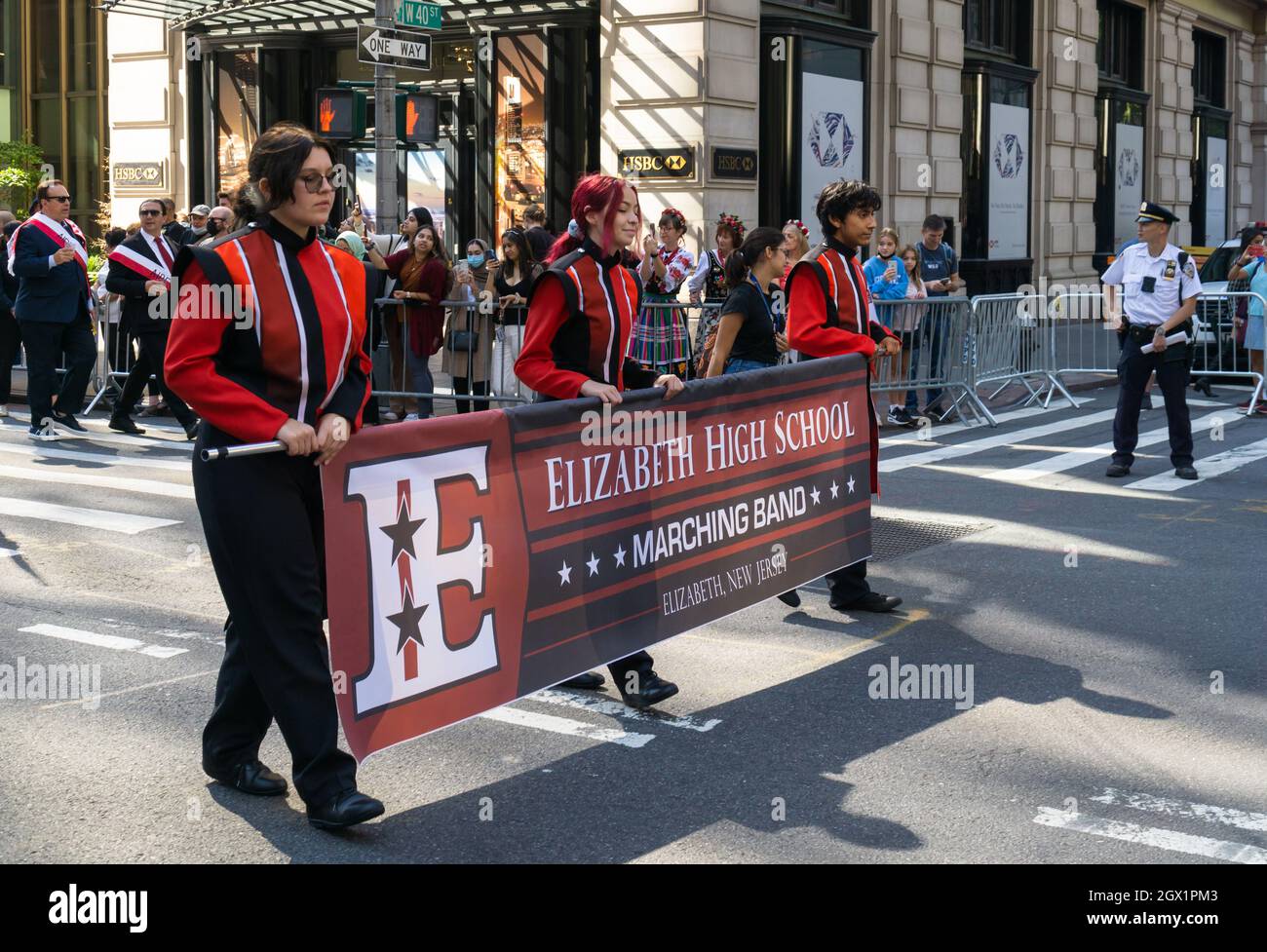 New York City, United States. 03rd Oct, 2021. New York City celebrates ...