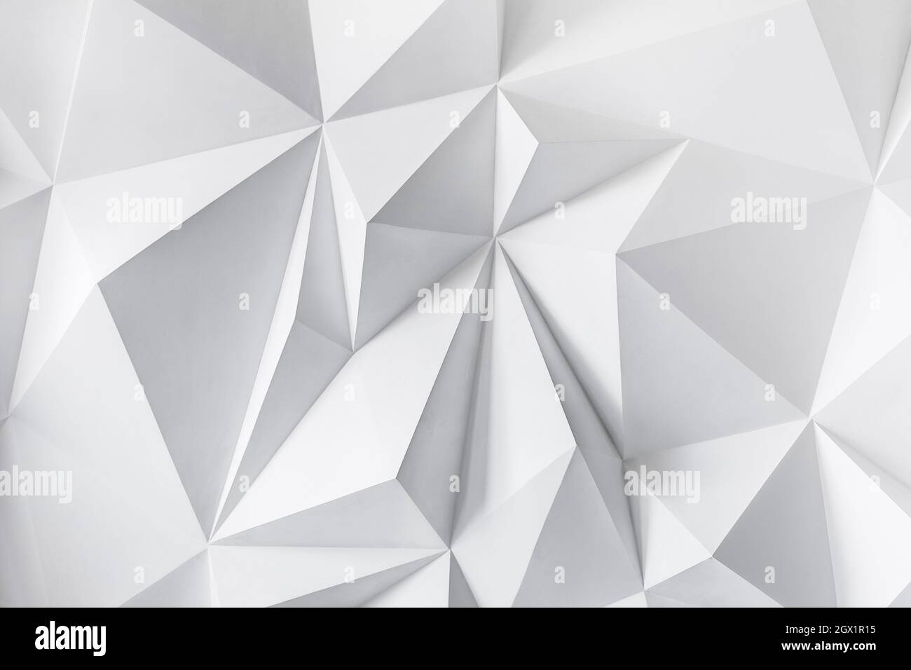 Photo of abstract background of polygons on white background Stock ...