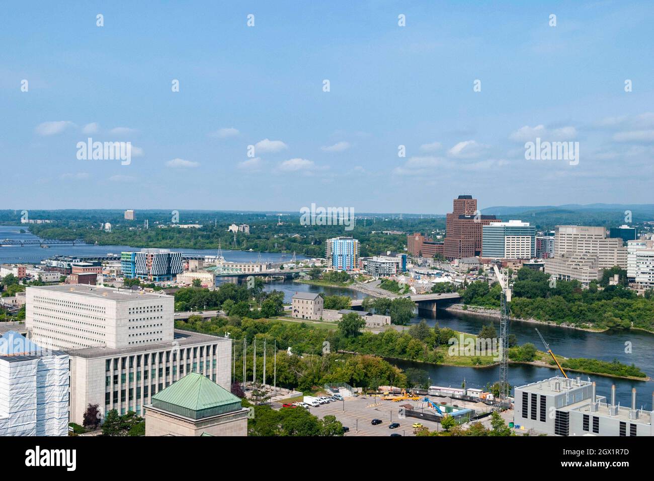 Ottawa parliament aerial hi-res stock photography and images - Alamy